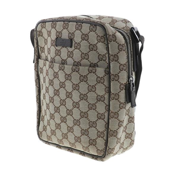 Gucci | Bags | Gucci Gg Bag Tan Shoulder Canvas | Poshmark